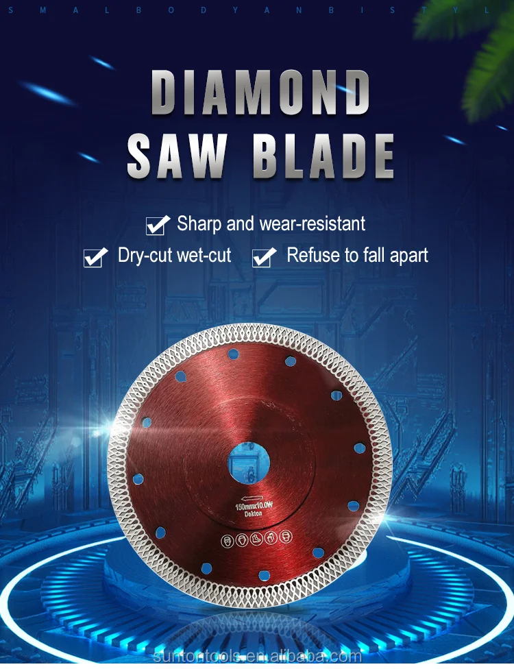 En13236 Standard Diamond Cutting Discs for Porcelain Tiles
