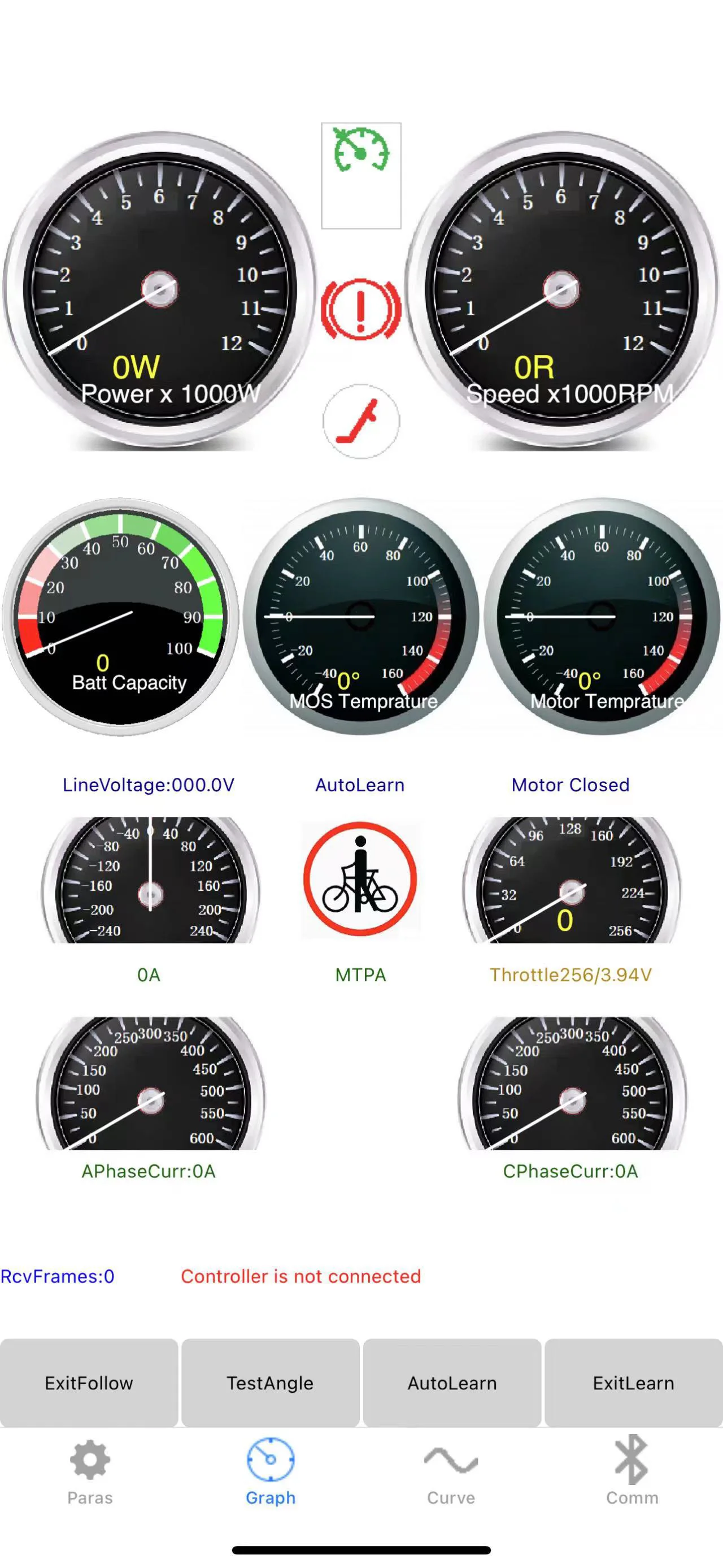 72v Bldc Motorcycle Controller 450a For 6000w-8000w Motors