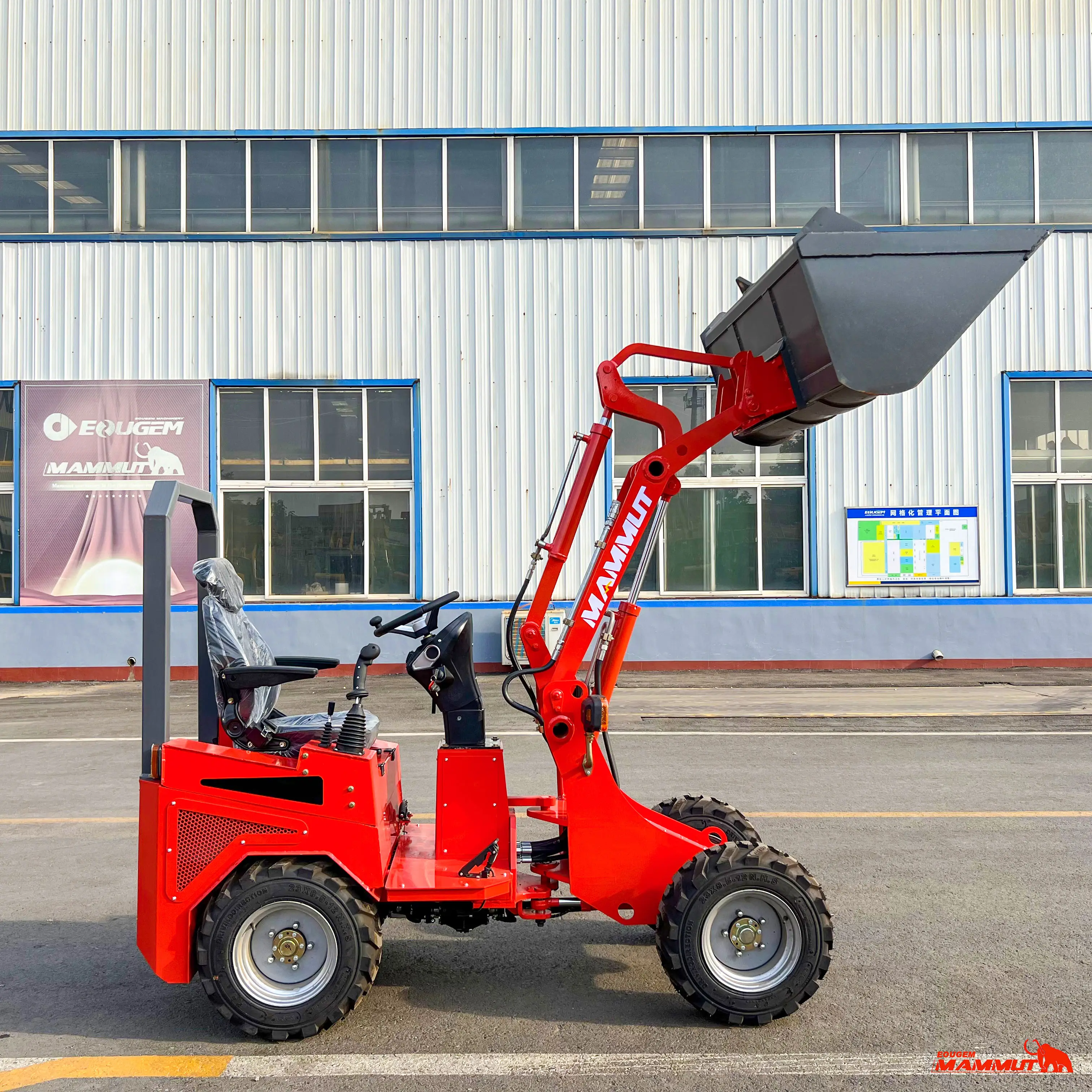 MAMMUT 400KG Mini Electric Wheel Loader - Versatile & Efficient