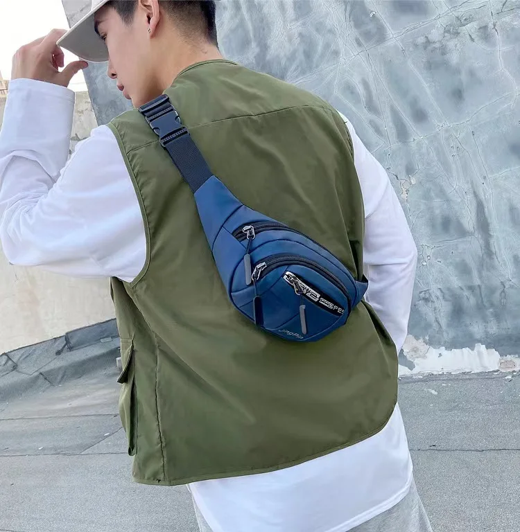 Cross Body Chest Bag - Korean Style Sling Bags for Men