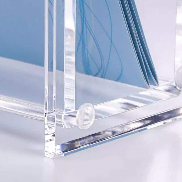 Acrylic Sign Holder Display Stand A4 A5 Plastic Table Top Holder ...