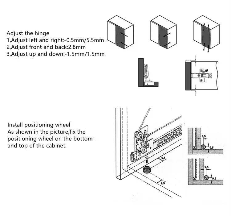 Pocket Door Slide System for Cabinets - Easy Installation, Modern ...