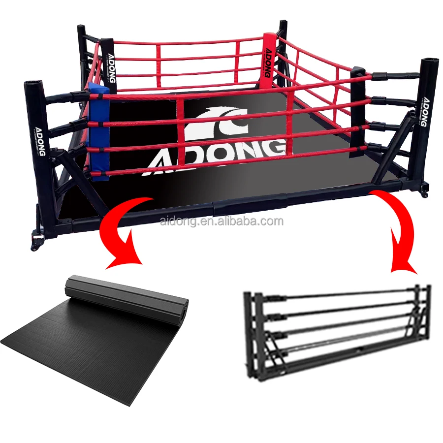 Custom Folding Boxing Ring - Portable & Professional