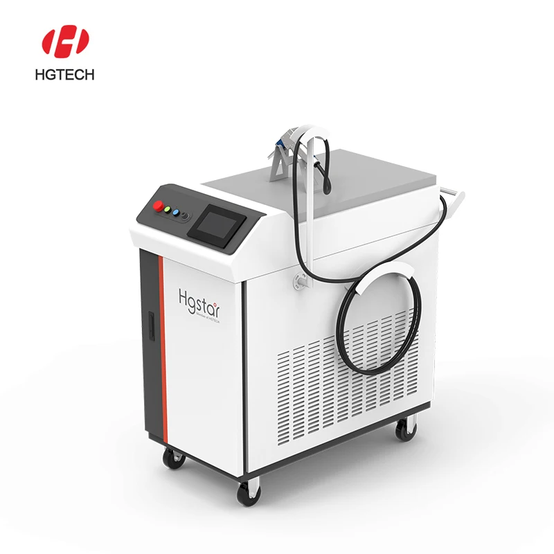 HGTECH Good Price Laser Welder 3000w 4 In 1 Cutting And Cleaning Fiber ...