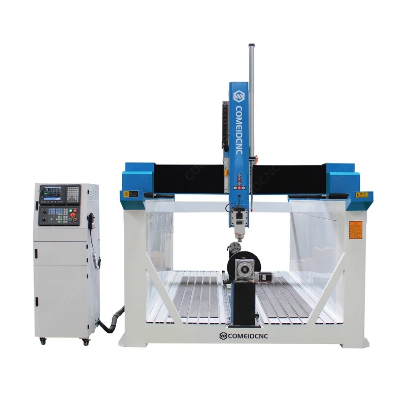 Swing Head 4 Axis CNC Router Engraving and Milling Machine for EPS Foam ...