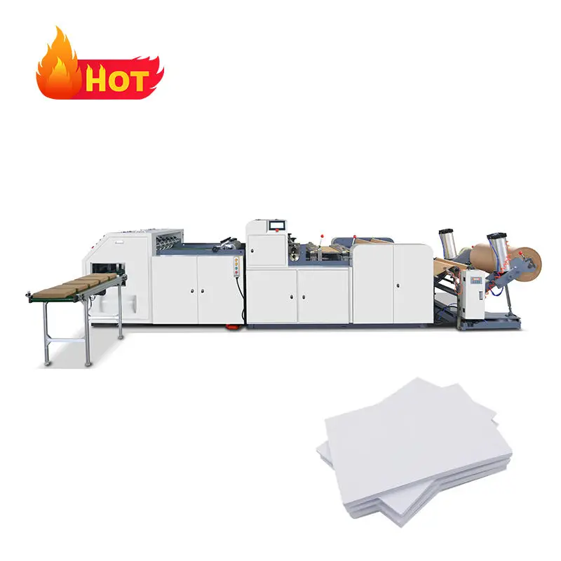 Automatic Jumbo Roll To Sheet A3 A4 Paper Slitter A4 Size Copy Paper Making Machine High Speed ...