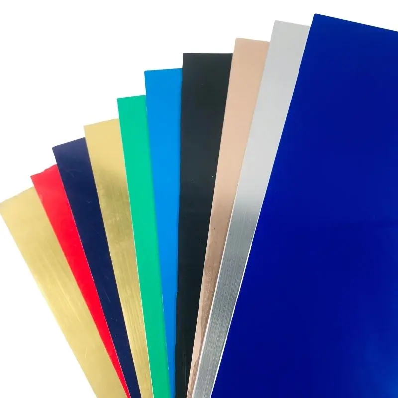 Plastic Abs Double Color Laminate Sheet Suitable For Laser Engraving ...