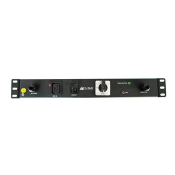 19 Inch Horizontal 1.5u 2 Ways Iec C19 C20 Socket Rack Pdu With Self ...