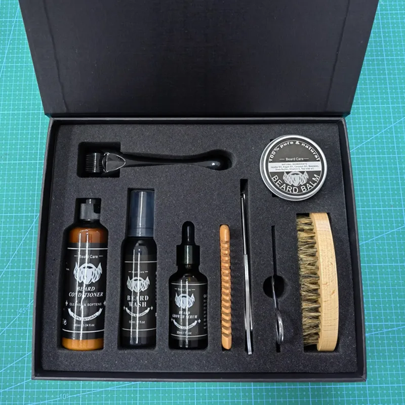 Beard Grooming Kit - Promote Growth with Cruelty-Free Oil