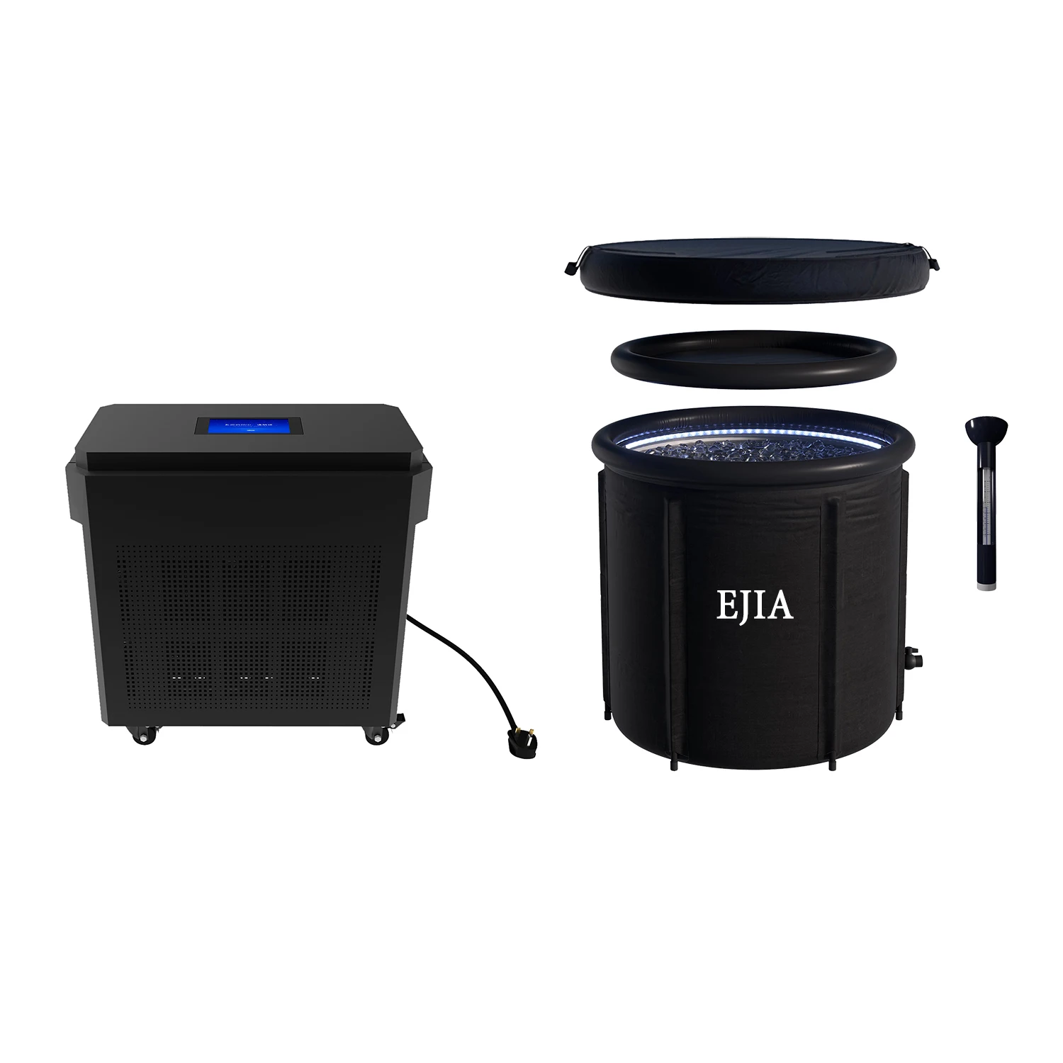 Recovery Pod Plastic Pvc Inflatable Ice Bath Tub Cold Plunge Barrel ...