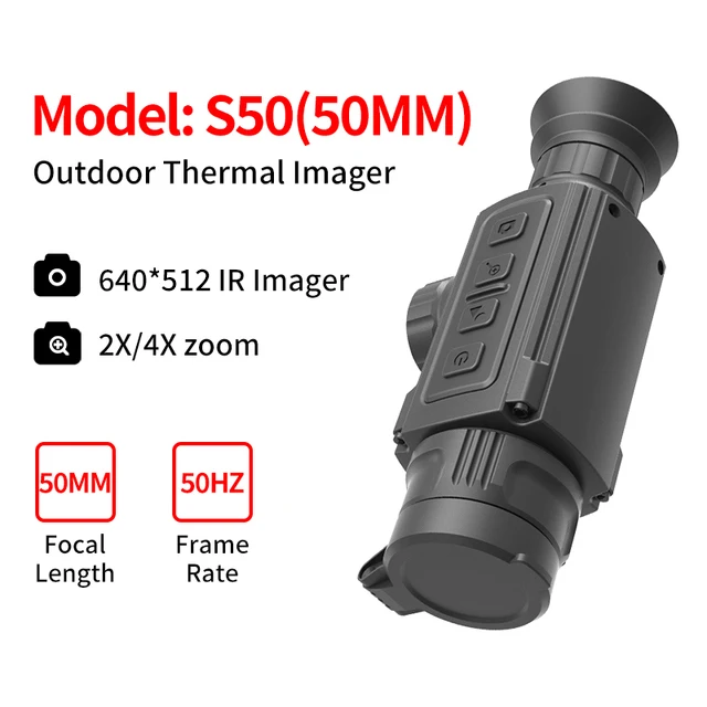 640*512 Monocular Hunting Cooled Thermal Imager Laser Range Thermal ...