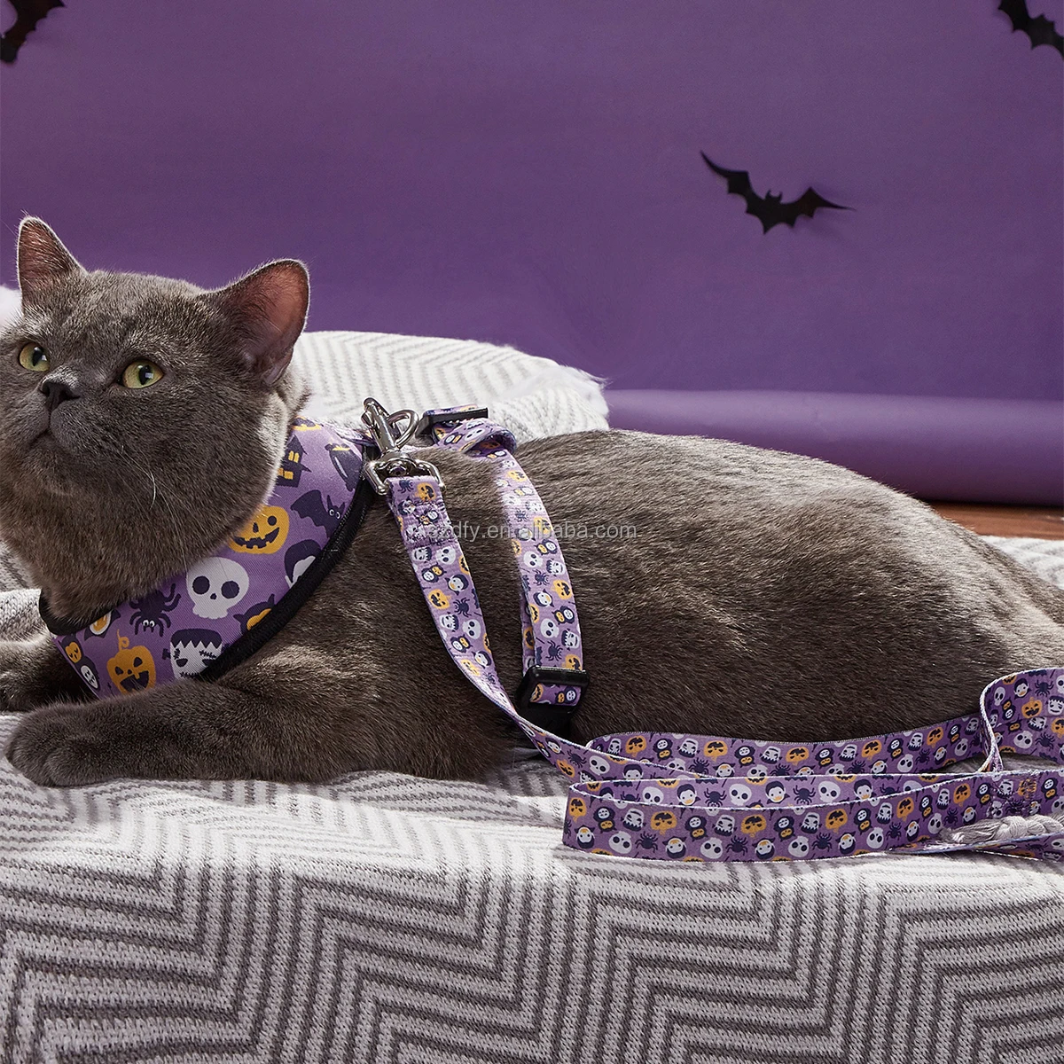 Neoprene Padding Breathable Adjustable Quick Release Dog Harness Custom ...