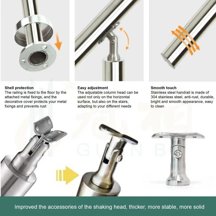 Steps Stainless Steel Handrail Load Handrail For Outdoor Steps Outdoor ...