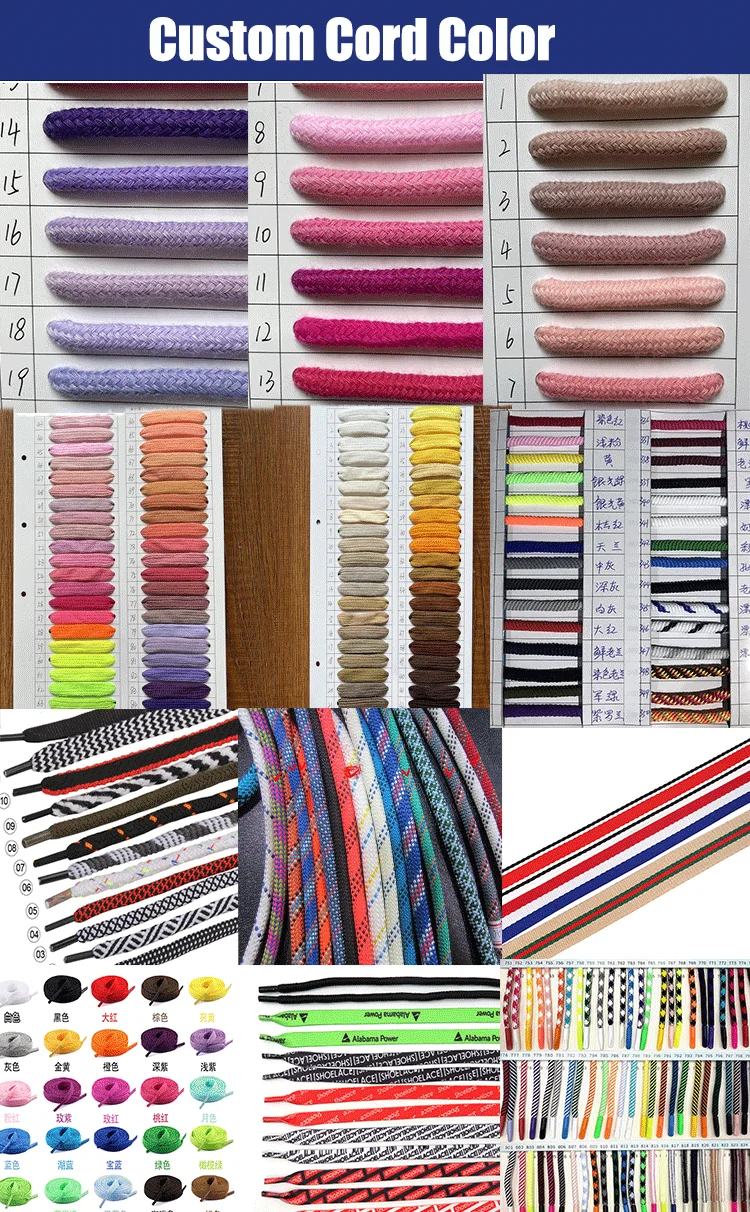 Custom 6mm Polyester Drawstring Cord Colored Round Hoodie Draw String ...