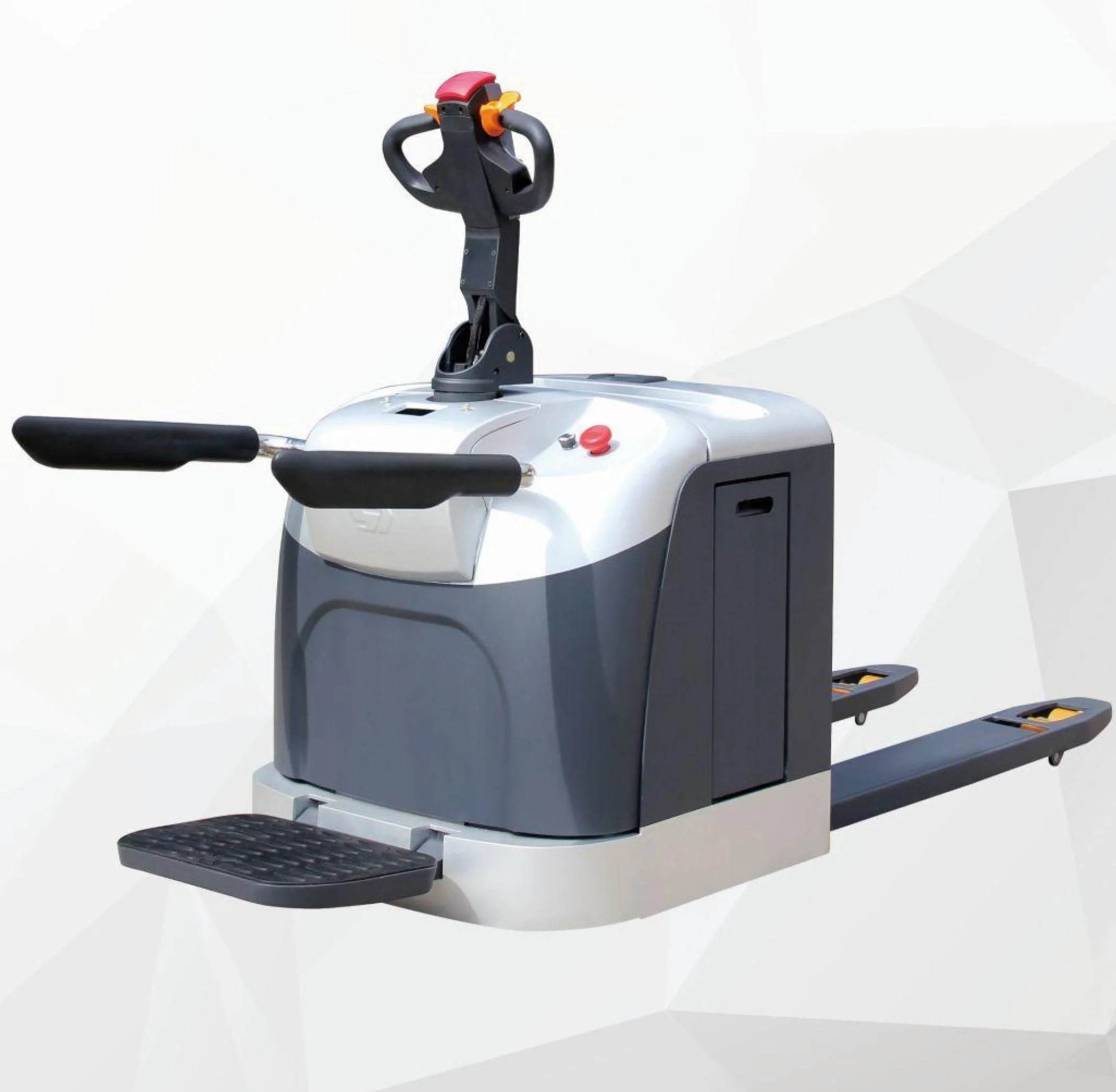EPS Steering Stand Type Electric Pallet Truck Powered Pallet Jack ...