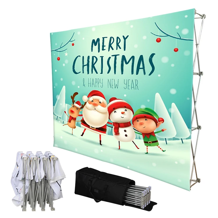 Pop Up Banner Display Stand Magnetic Portable Pop Up Display Background ...