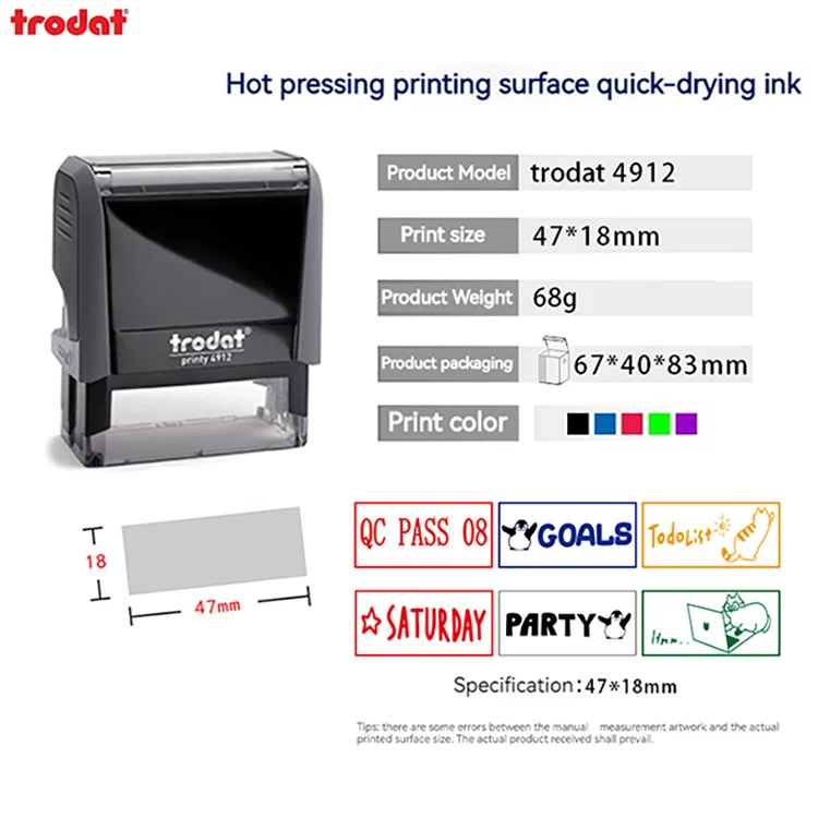 Trodat Ink Return Tumbler Stampreceipt And Deliverycontrolled ...