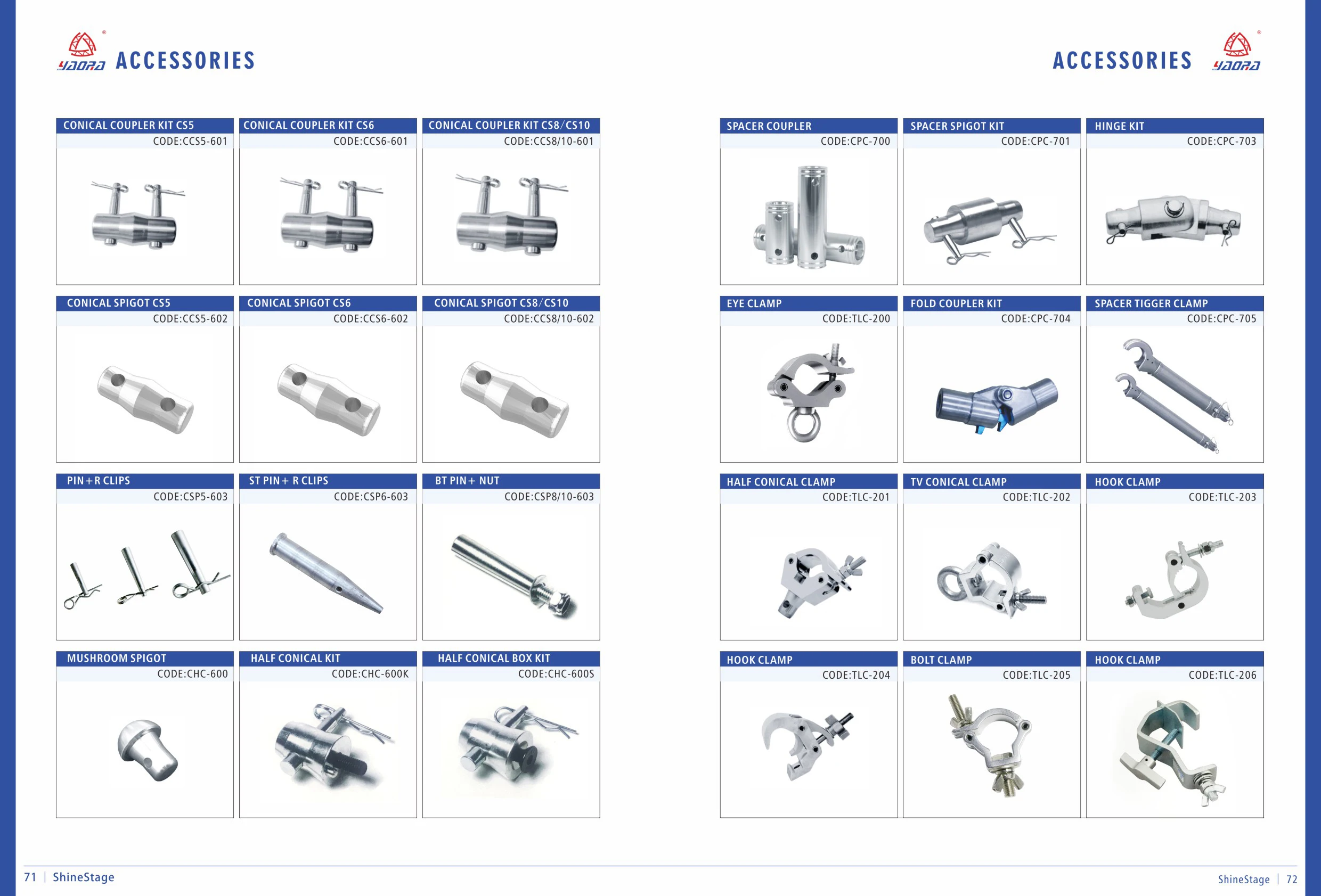 Shinestage Thomas Tomcat Bolt Aluminum Truss Corner Blocks