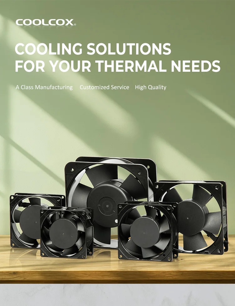 AC8025 80mm AC Axial Flow Fan Ball Bearing Industrial Inverter Radiator for Micro Ventilation ...