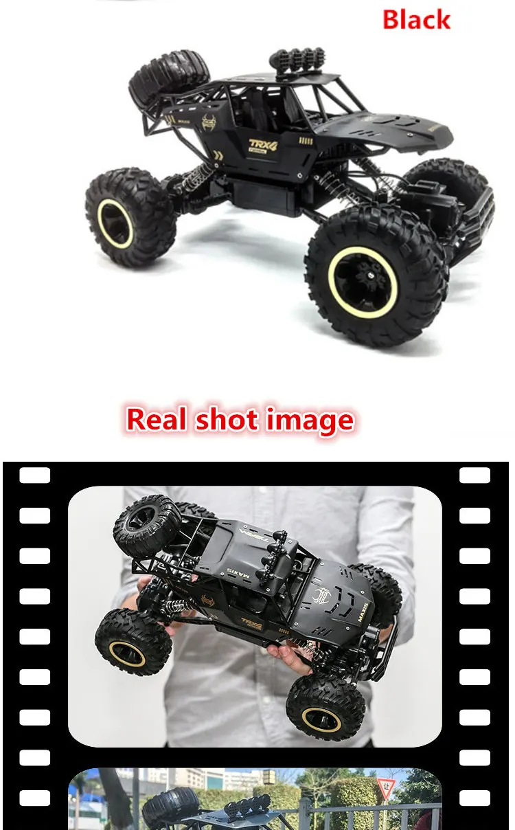 Climbing Car 4wd Remote Control Crawler 2.4g Radio Remote Control ...