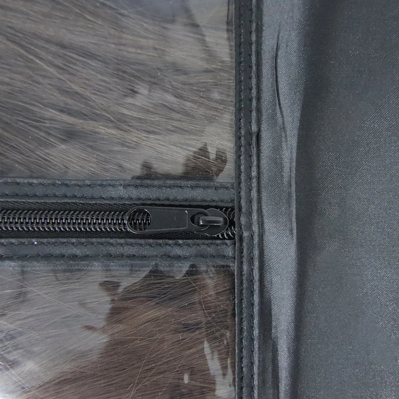 Luxury Satin Extension Hair Storage Bag Hanger Hair Bag With Hanger ...