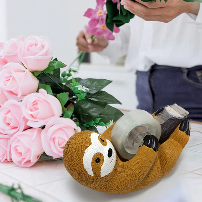 Sloth Tape Dispenser Cute Water Animal Office Gummed Tape Dispenser ...