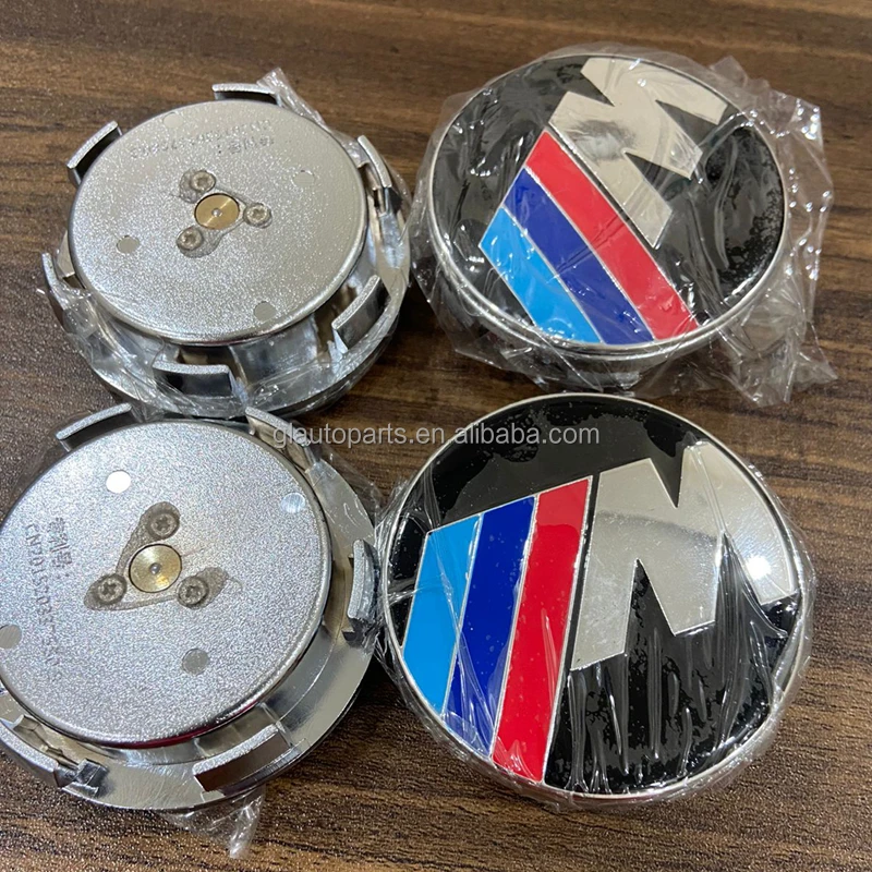 Custom 60mm Chrome Abs Finish Car Wheel Rim Led Floating Center Hubcaps ...