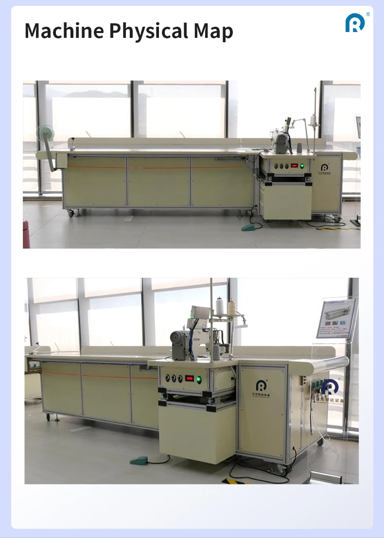 High-speed Automatic Curtain Hemming Machine by Ridong