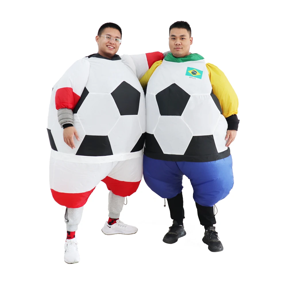 Promotional All Countries Flag Design Football Fan Inflatable Suit ...