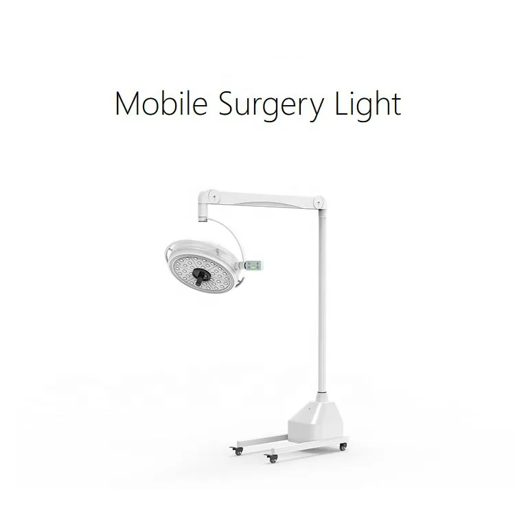 Mobile Type Single Shadowless Surgical Led Operating Light Lamp ...