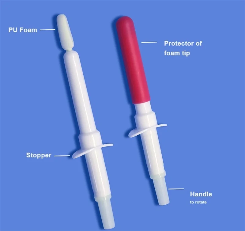 HPV Self Cervical Specimen Collection Swab With HPV Transport Medium ...