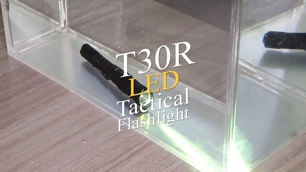 Viral Videos & Demos On T30R is a white laser tactical flashlight with ...
