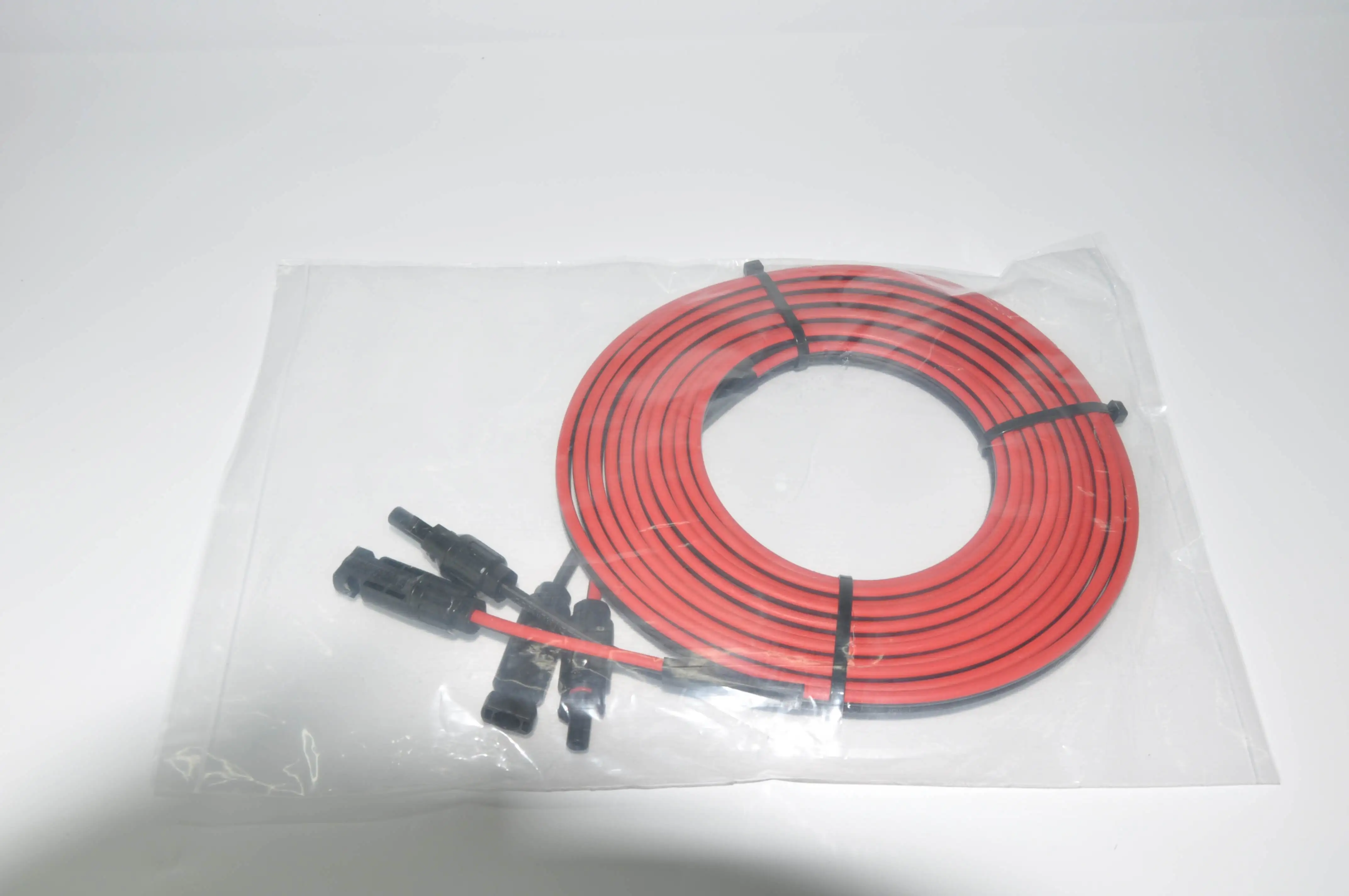 Shunkonn Male Female Ip68 1500v Dc 5m 4mm2 Red Black Dc Solar Cable ...