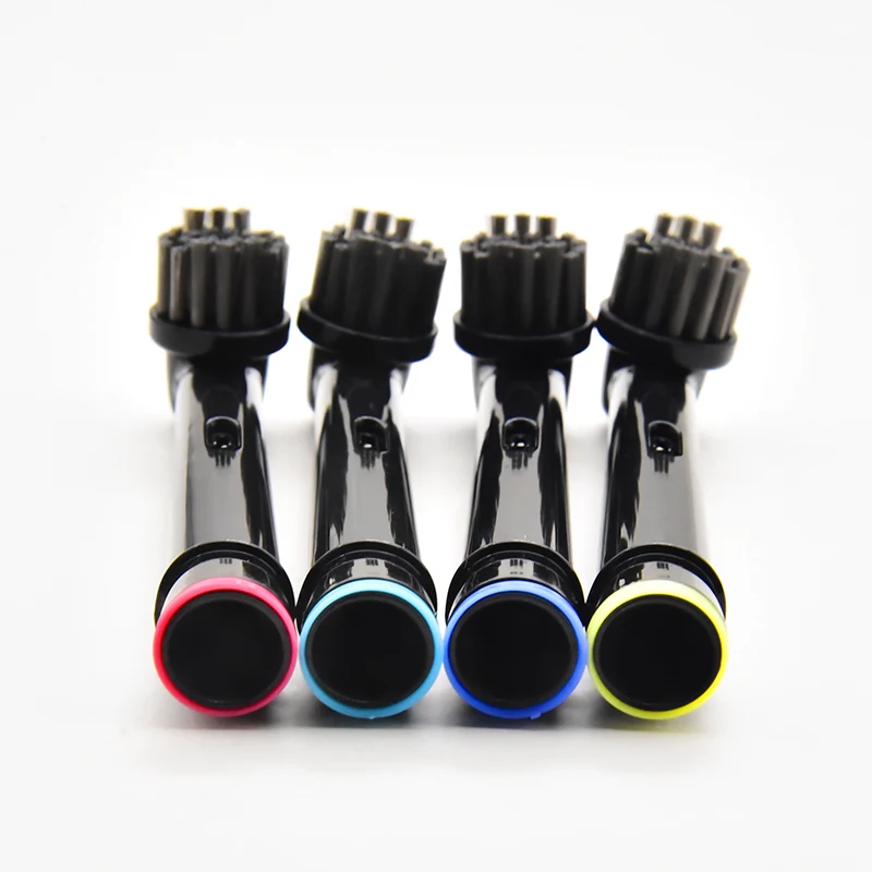 Wholesale Oral Automatic Reusable Electric Black Round Tooth Brush Head ...