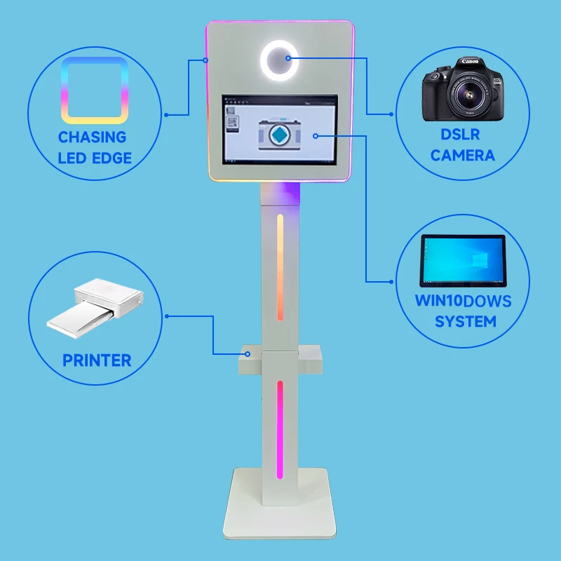 Glambot Camera Photo Booth - Lightweight & Portable DSLR