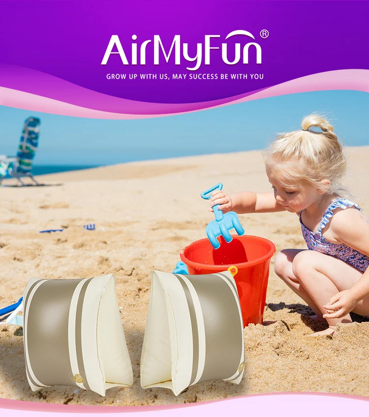 Airmyfun Kids Inflatable Swimming Arm Ring Baby Fun Inflatable Bands ...