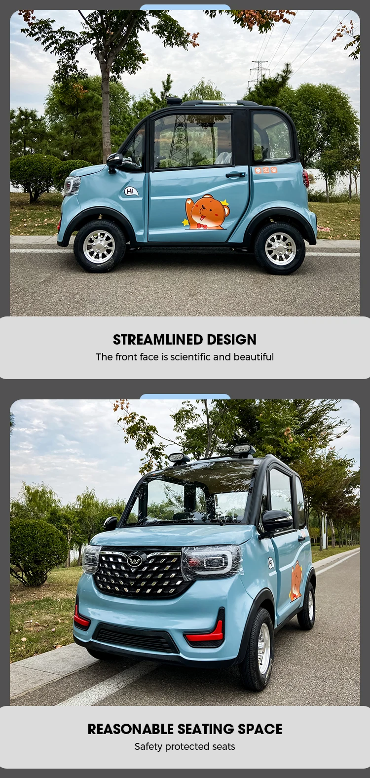 Mini Ev Wholesale Design Exterior Vehicle Mini Electric Car Mini Car ...