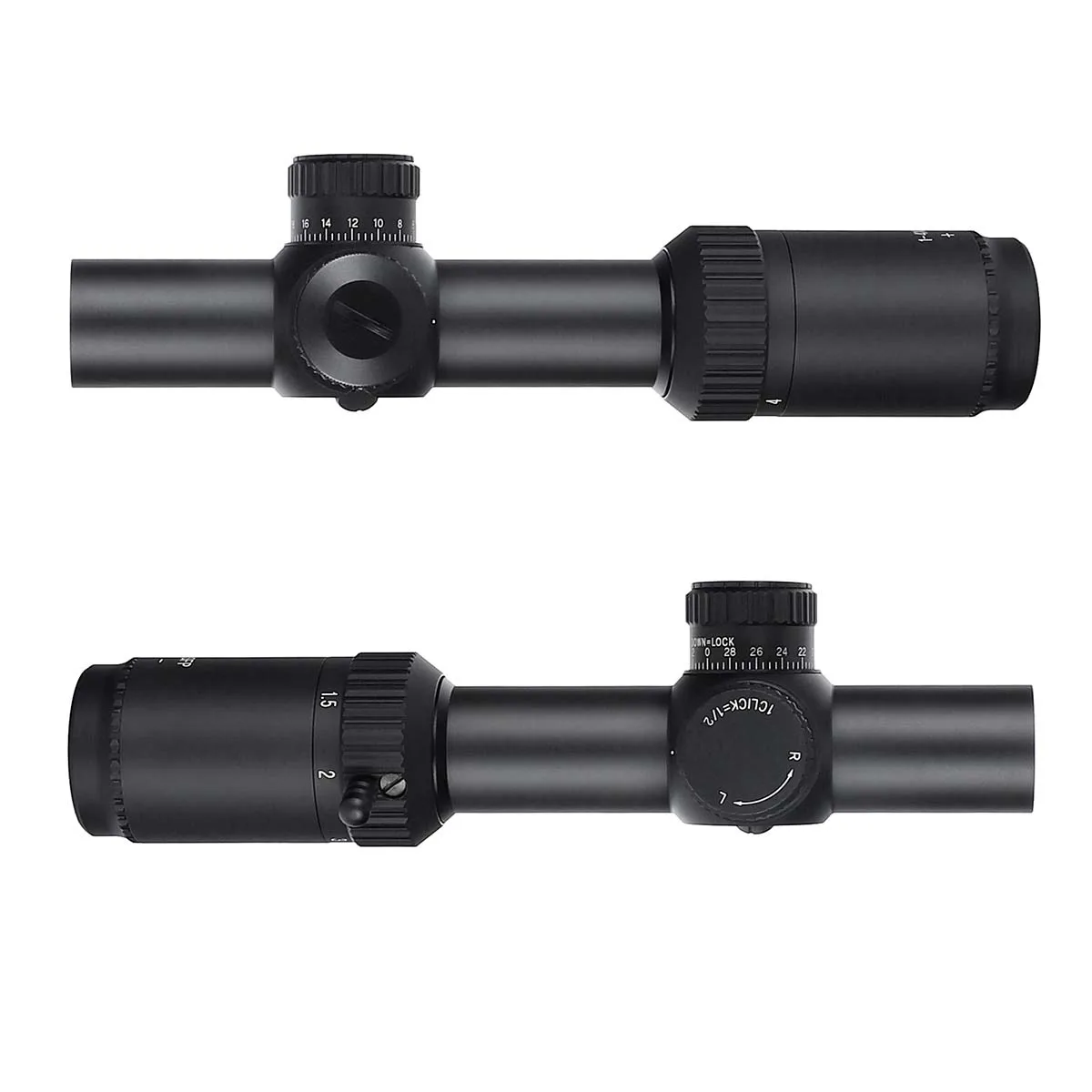 Ohhunt 1-4x24 Ir Wire Reticle Optic Scope 30mm Tube Shockproof Compact ...