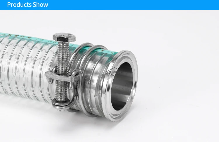 Stainless Steel Sanitary Hose Clamp Fittings Crimp - Buy Stainless ...