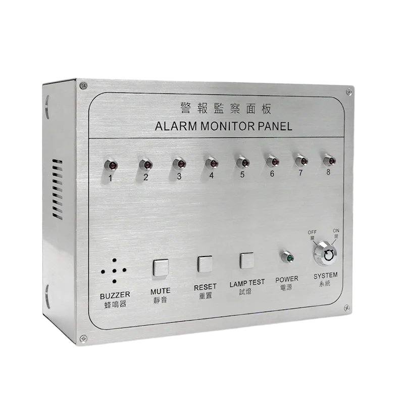 Mitec Addressable Alarm Control Panel - Battery Backup Fire Alarm System