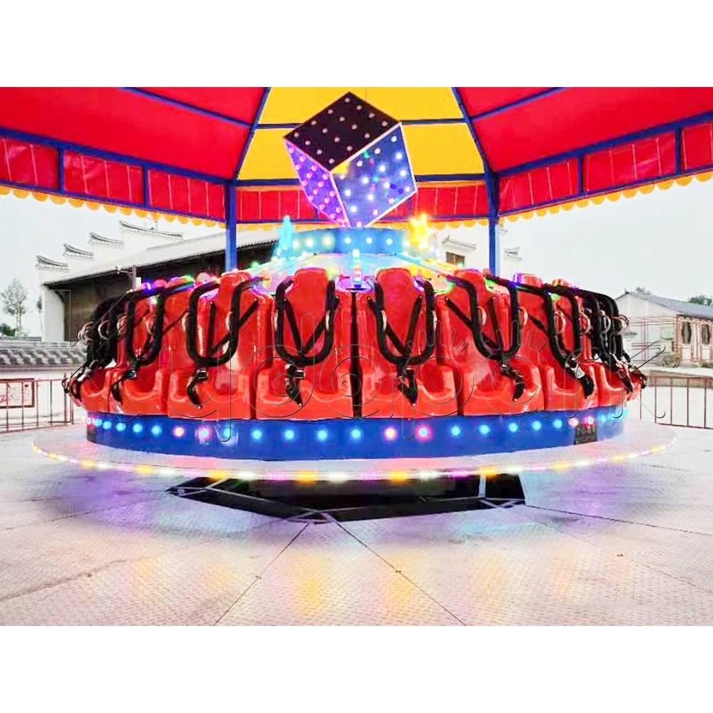 Outdoor Carnival Magic Turntable Amusement Kid's Park Reverse Time ...