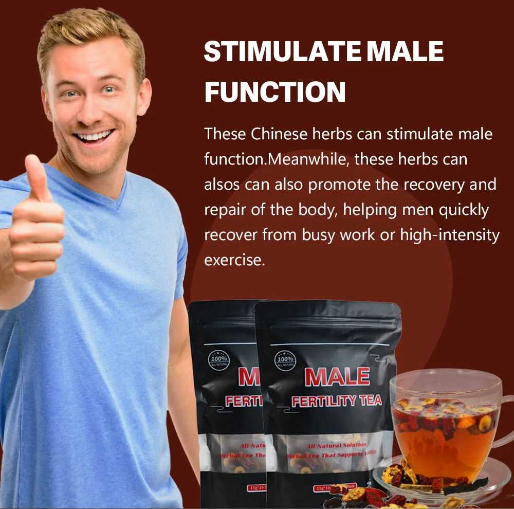 Chinaherbs Male Fertility Tea - Enhance Vitality & Function