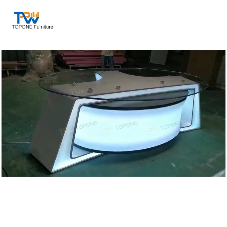 Customized TV News Studio Desk for Sports Room Broadcasting