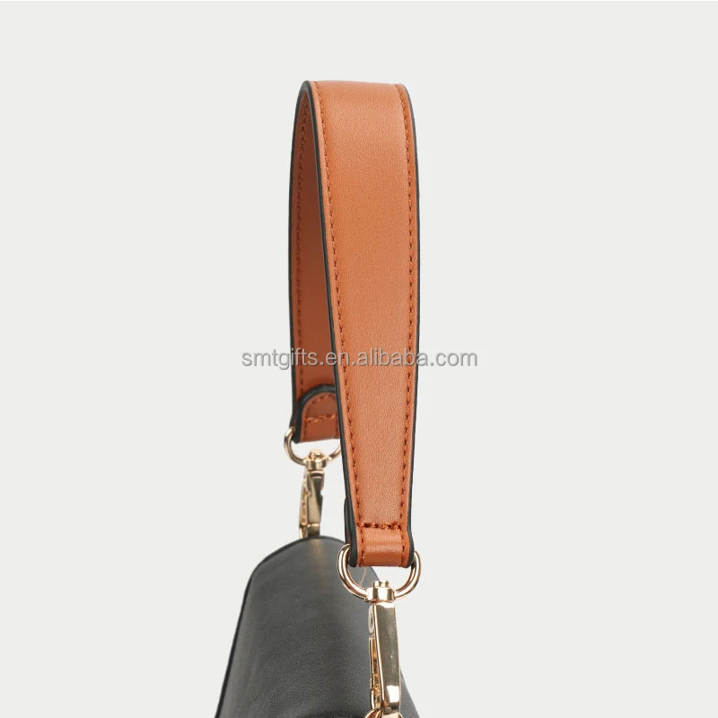 Genuine Leather Solid Color Short Bag Belt Womens Bag Strap Replacement ...