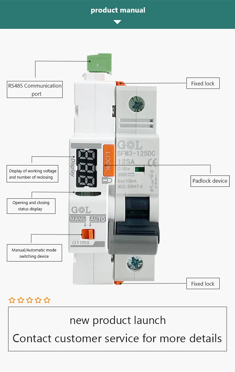 Smart RS485 Time Control Remote for Automatic Reclosers