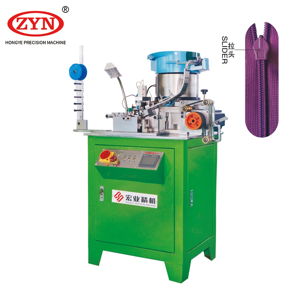 Auto Invisible Slider Mounting Machine Ce Provided 220v Nylon Machine ...