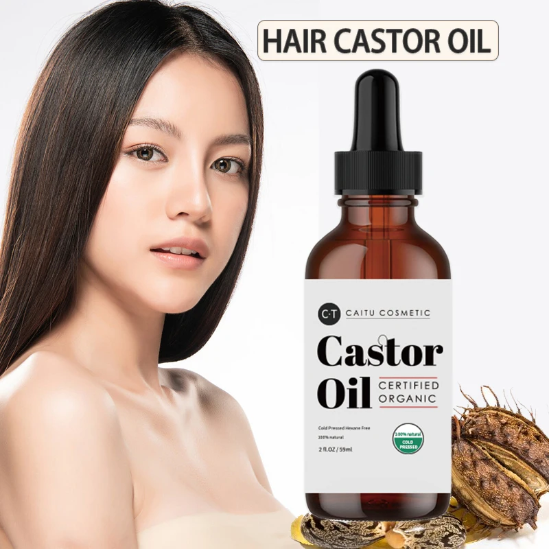 Fashion Products Castor Oil Hair Growth Custom Plant Based Hair Growth ...