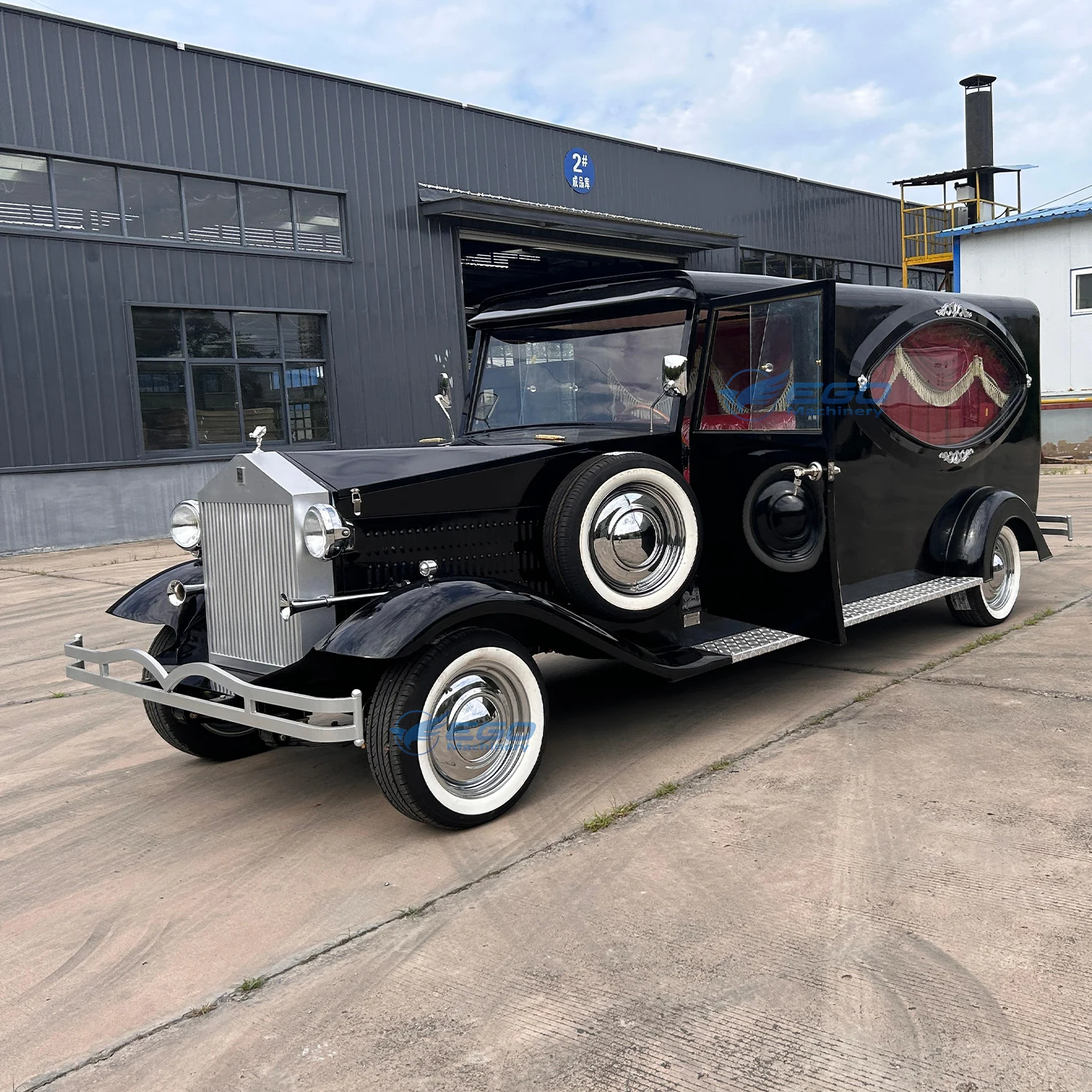 2024 Modern Design Coffin Cart - Electric Funeral Vehicle