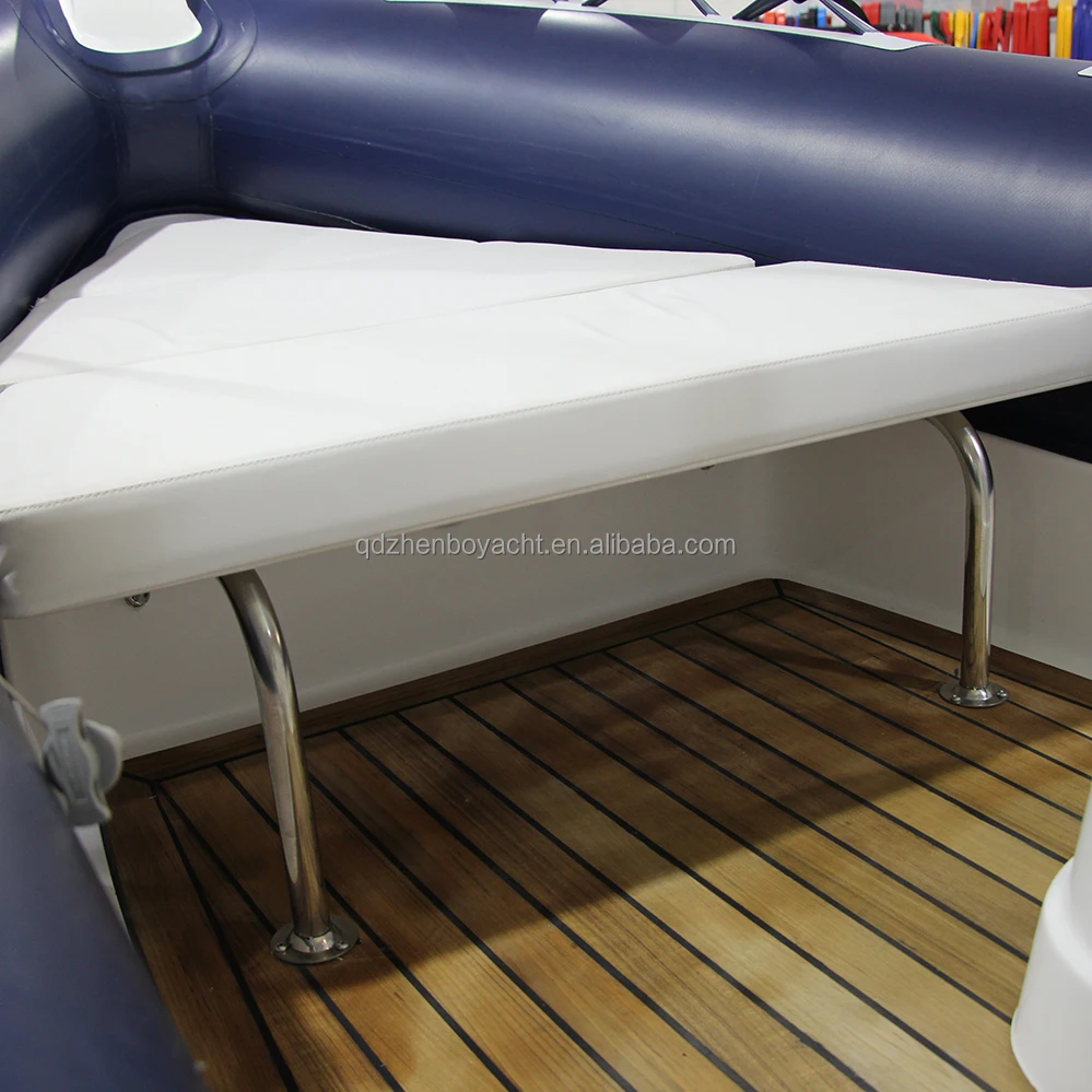 Zhenbo Ocean Marine Fiberglass Hull Semi Rigid Rib Boat Inflatable PVC ...