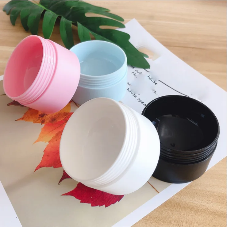 Cosmetic Plastic 1oz Empty Hair Lip Scrub Body Butter Jars Cream ...